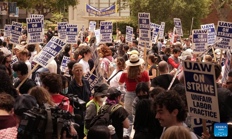 Academic workers at UC Los Angeles strike over university's handling of ...