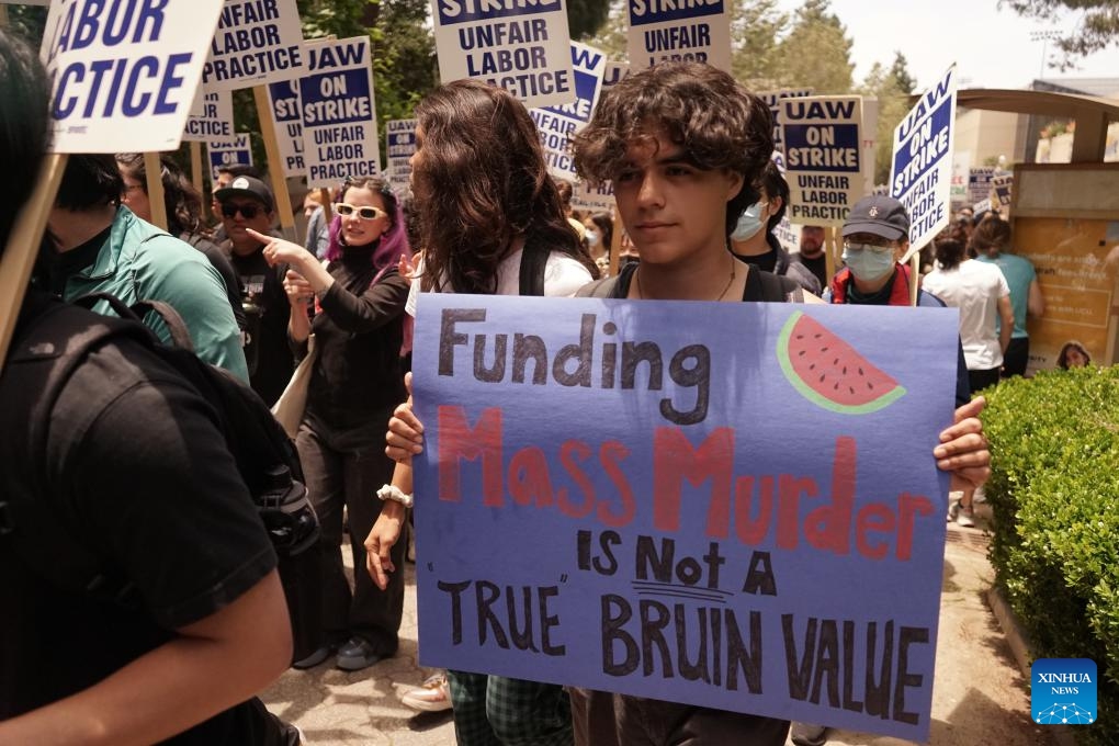 Academic workers at UC Los Angeles strike over university's handling of ...