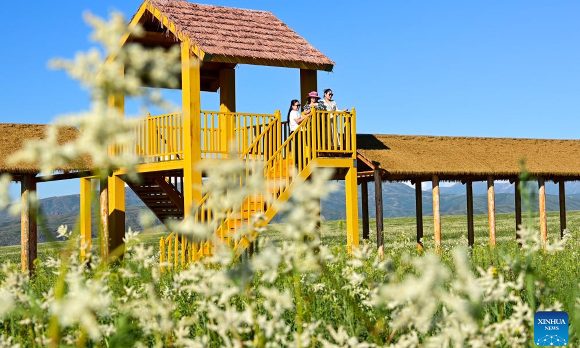 Xinjiang enters peak tourism season with various rural tour routes ...