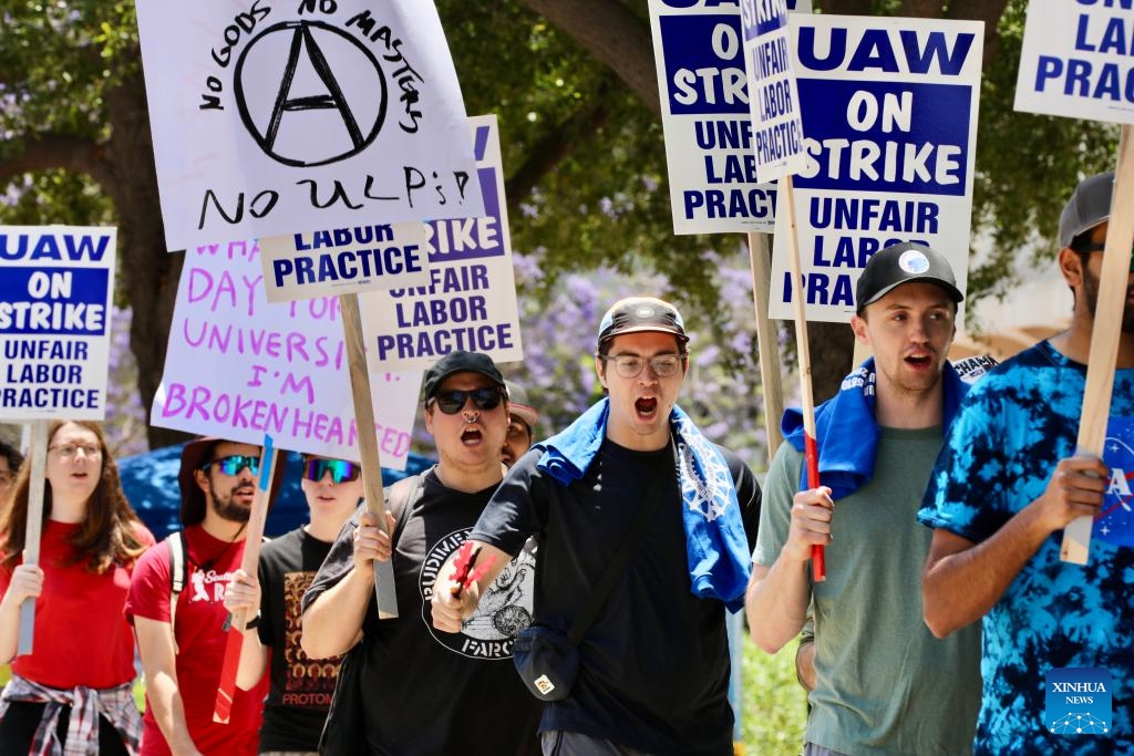 UC Irvine academic workers join strike over response to pro-Palestinian ...