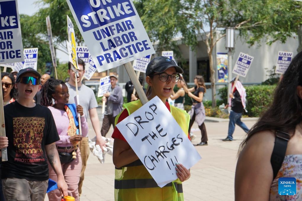 UC Irvine academic workers join strike over response to pro-Palestinian ...