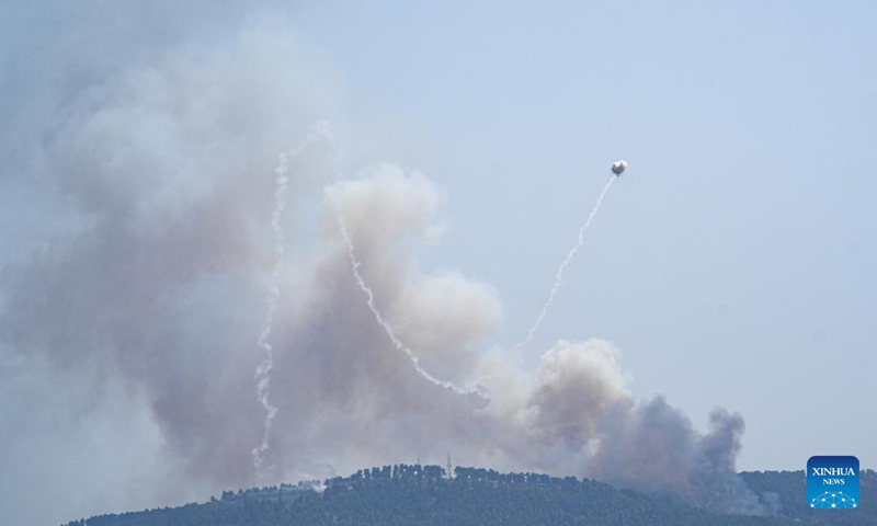 Projectiles fired from Lebanon toward Israel: army - Global Times