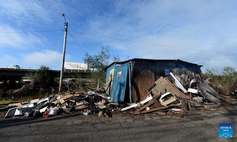 Aftermath of continuous heavy rains in Porto Alegre, Brazil - Global Times