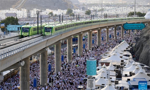 Chinese light rail delivers over 2 mln trips in Mecca for Hajj pilgrims ...