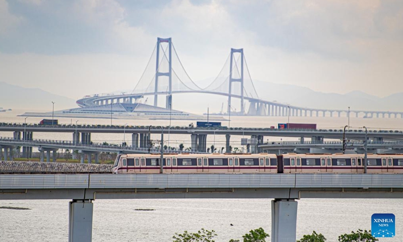China's latest mega cross-sea link opens to traffic - Global Times
