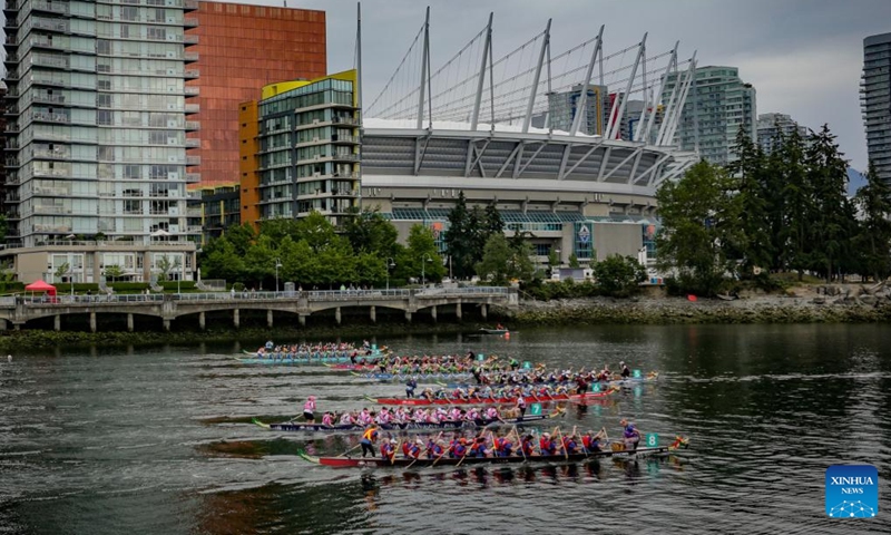 2024 Vancouver Int'l Dragon Boat Festival - Global Times