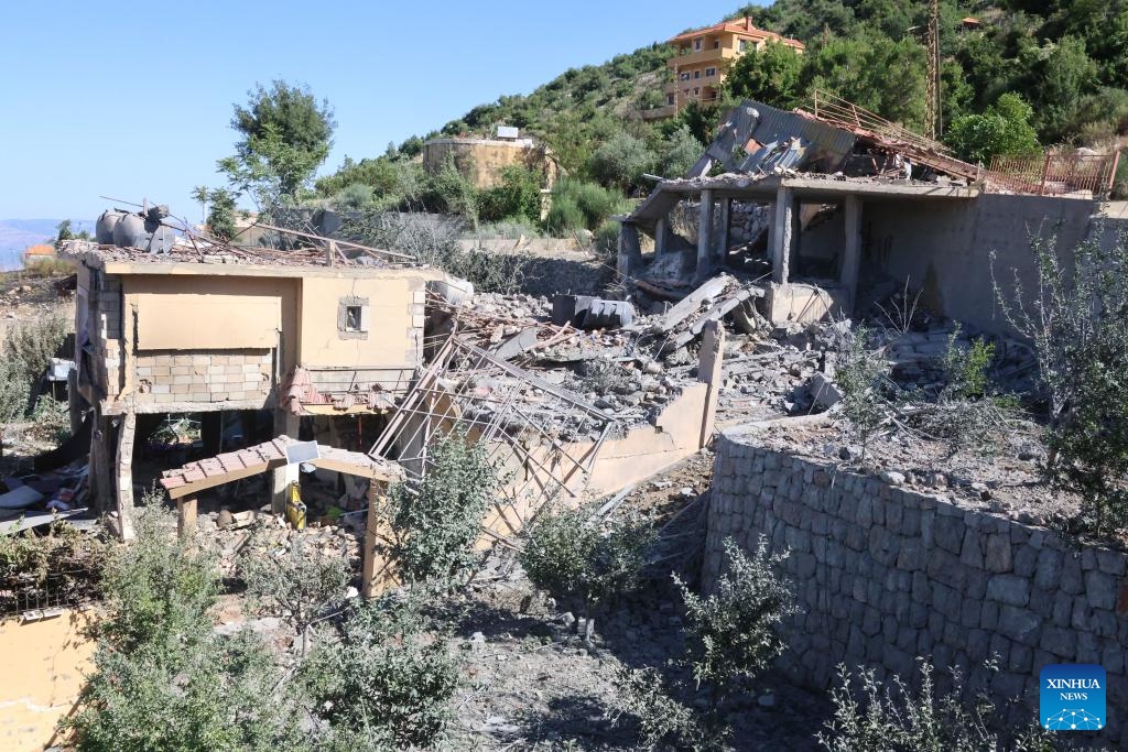 Aftermath of Israeli airstrike in Lebanon - Global Times