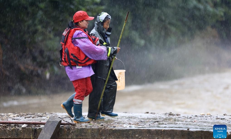 Rescue and relief work carried out in flood-affected areas in China's ...