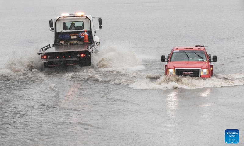 Heavy rain hits Toronto, Canada - Global Times