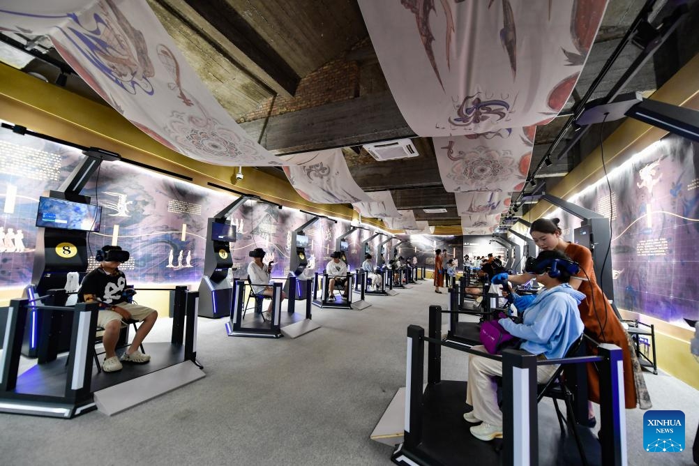 Visitors have immersive impression of Dunhuang culture via digital ...
