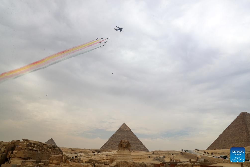 Chinese air force planes in Egypt for air show - Global Times