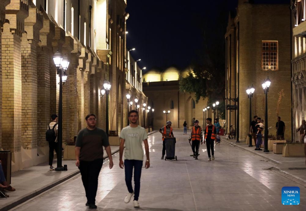 Night view of Baghdad, Iraq - Global Times