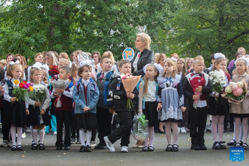 Middle, primary schools in Russia start new semesters - Global Times