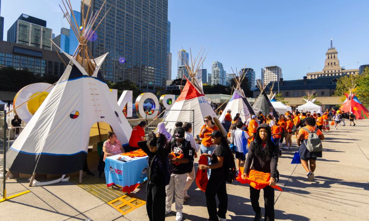 Toronto marks National Day for Truth and Reconciliation - Global Times