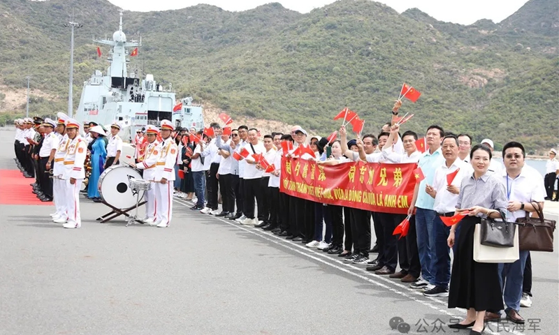 PLA warships make technical stop at Vietnamese port - Global Times