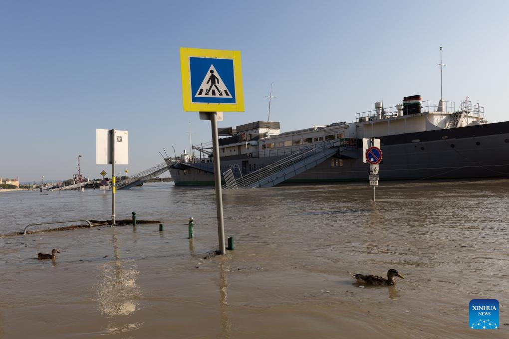 Floods hit Budapest, Hungary - Global Times