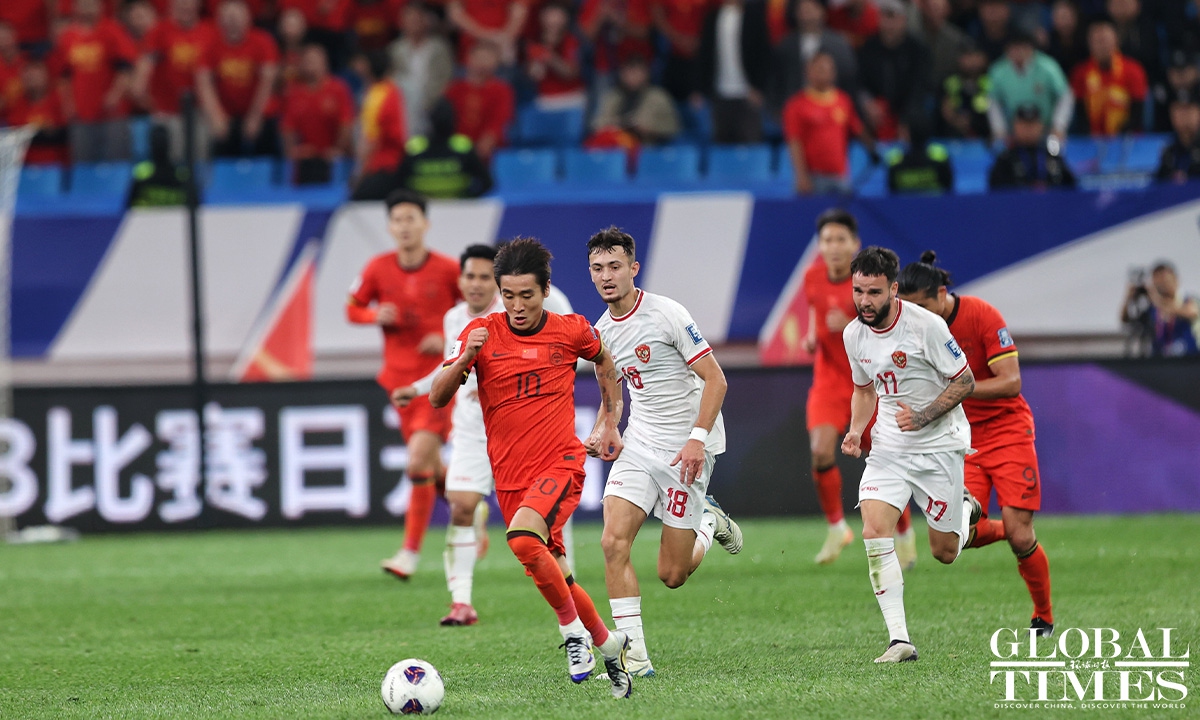 Team China secures first win in World Cup Asian qualifiers - Global Times