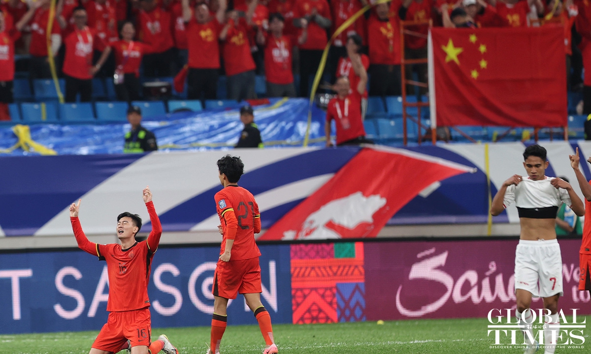 Team China secures first win in World Cup Asian qualifiers - Global Times