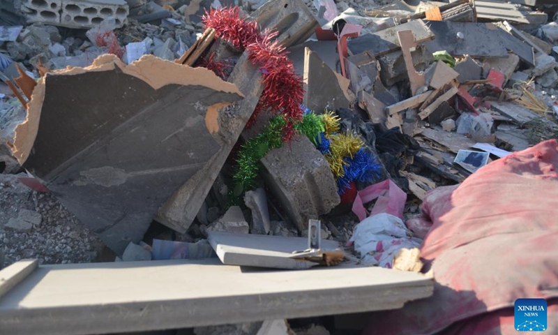 Aftermath of Israeli airstrike in Sohmor, Lebanon - Global Times