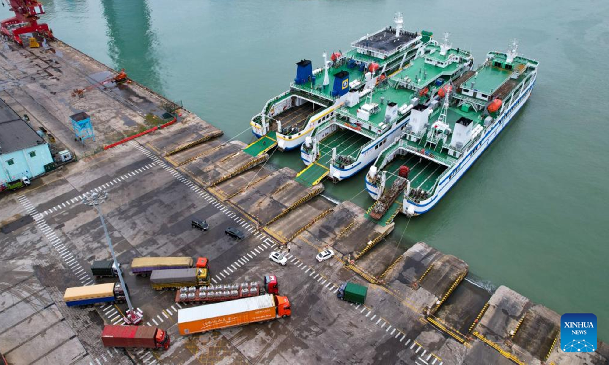 Port service in Haikou resumes operation - Global Times