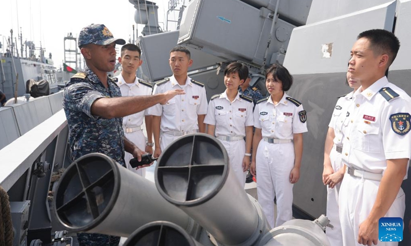 Chinese navy vessels return following ocean-going training, overseas ...