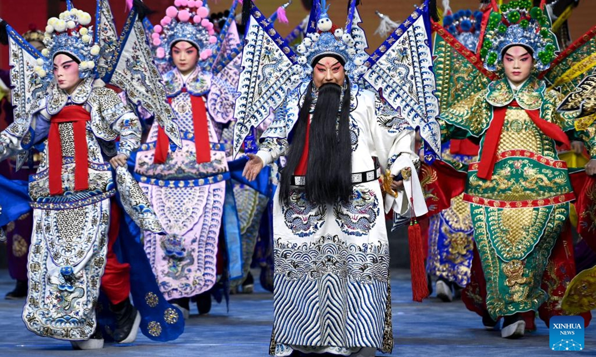 10th Qinqiang Opera Art Festival kicks off in Xi'an - Global Times