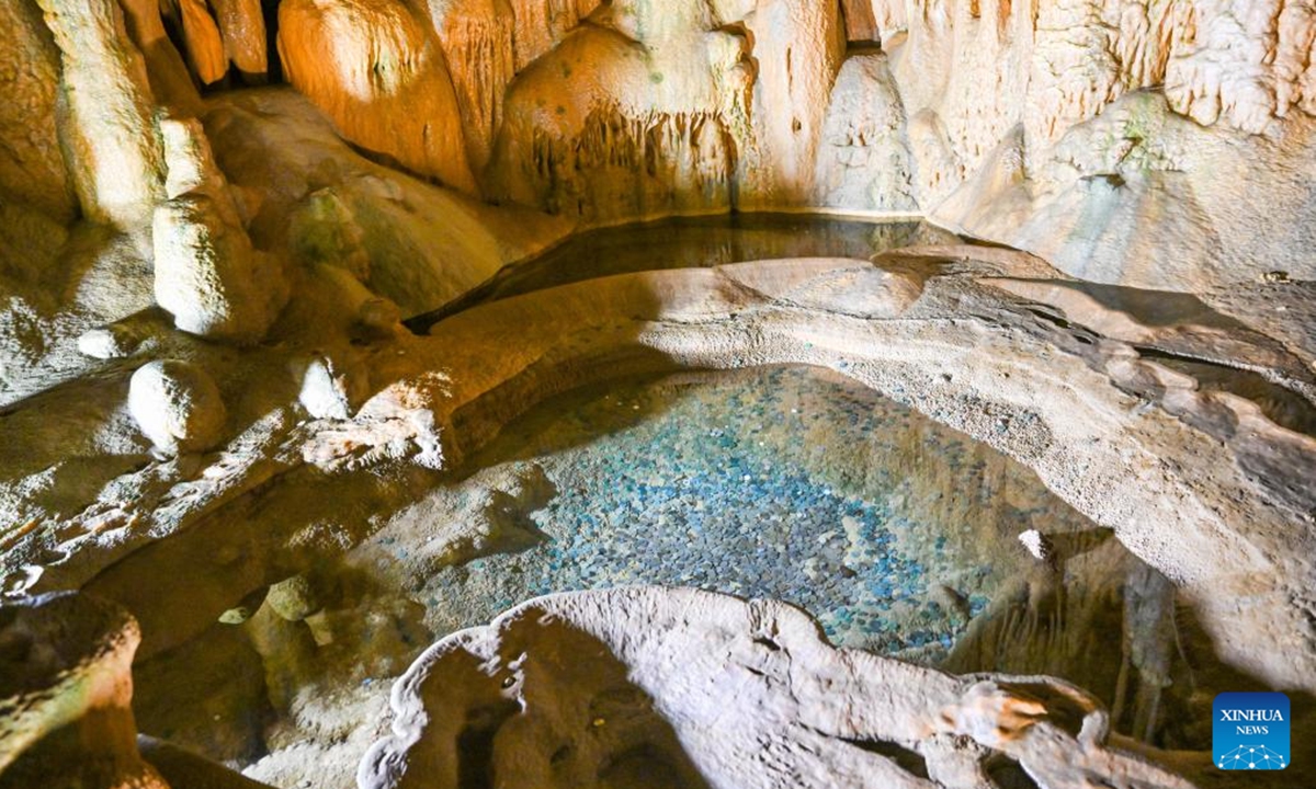 View of Karaca Cave in Gumushane province, Türkiye - Global Times
