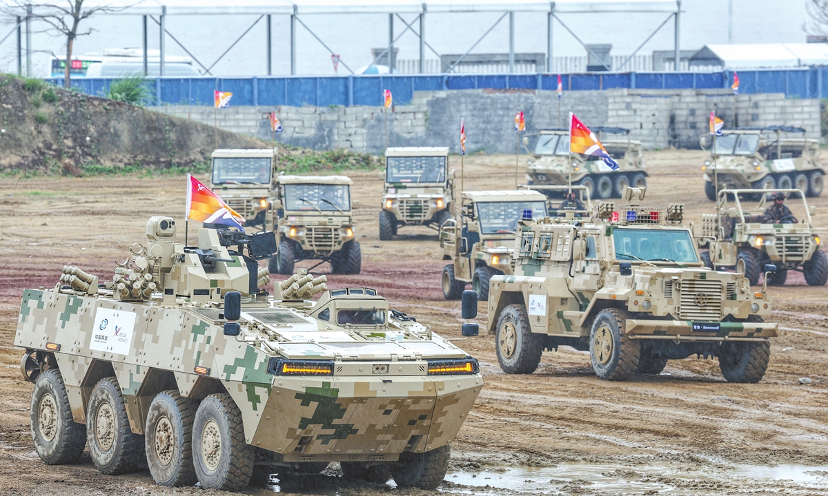 Ground forces on display - Global Times