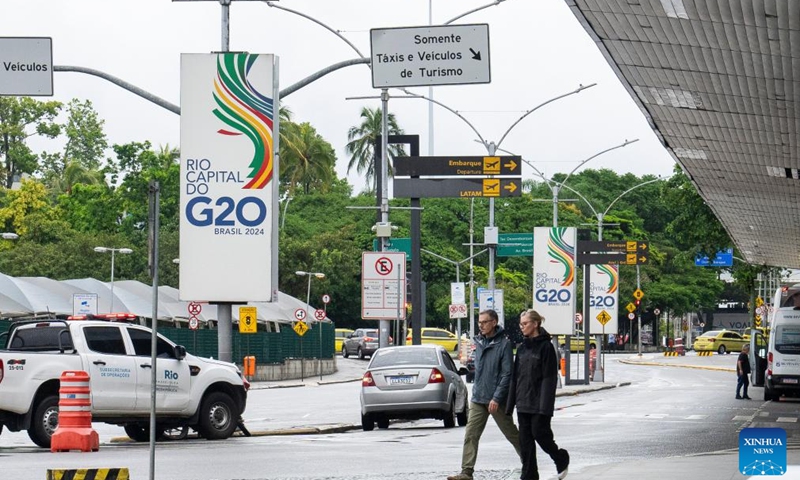 Preparations made for 19th G20 summit in Rio de Janeiro - Global Times