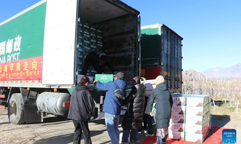 Border city in China's Xizang sends first exports - Global Times