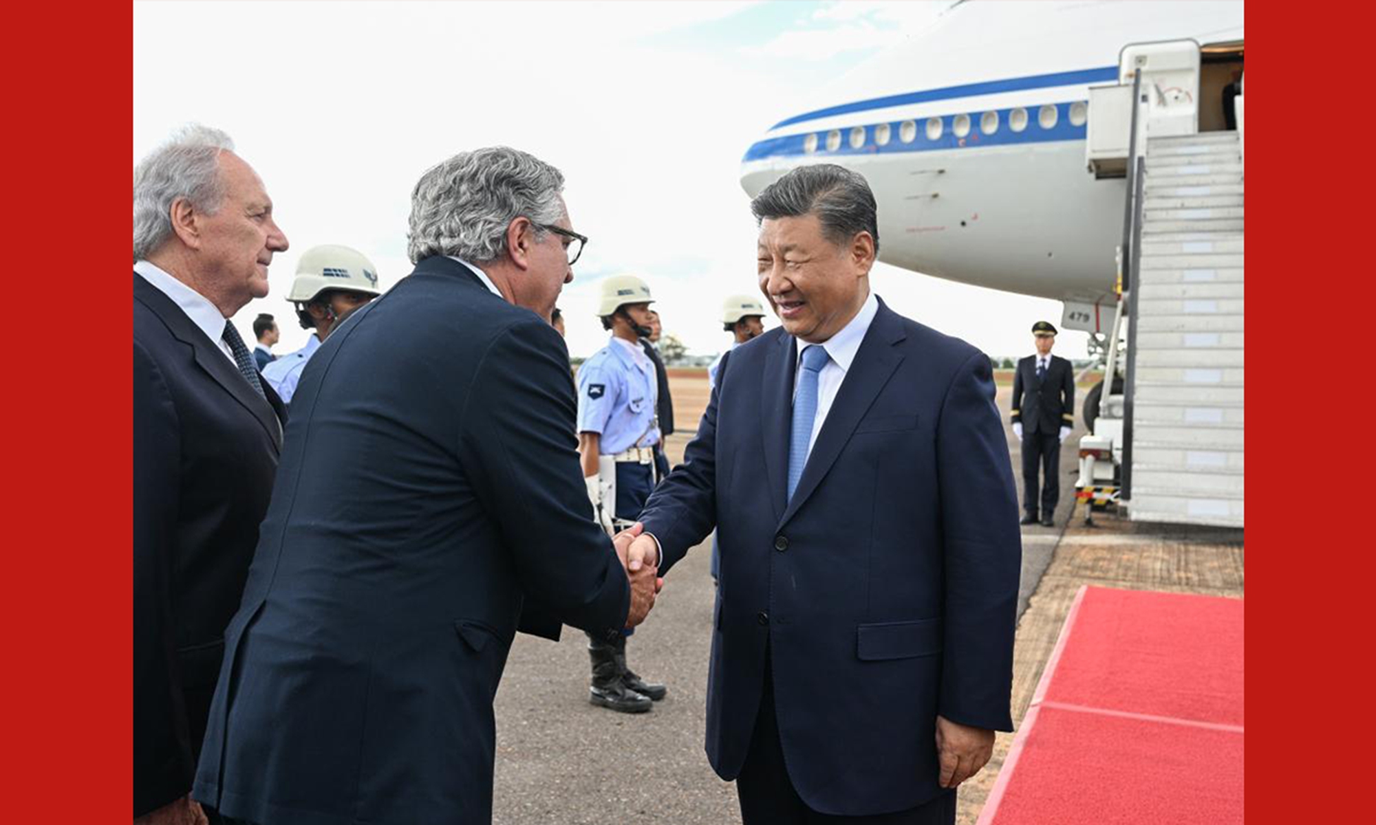 Xi holds talks with Brazilian President Lula da Silva as two countries ...