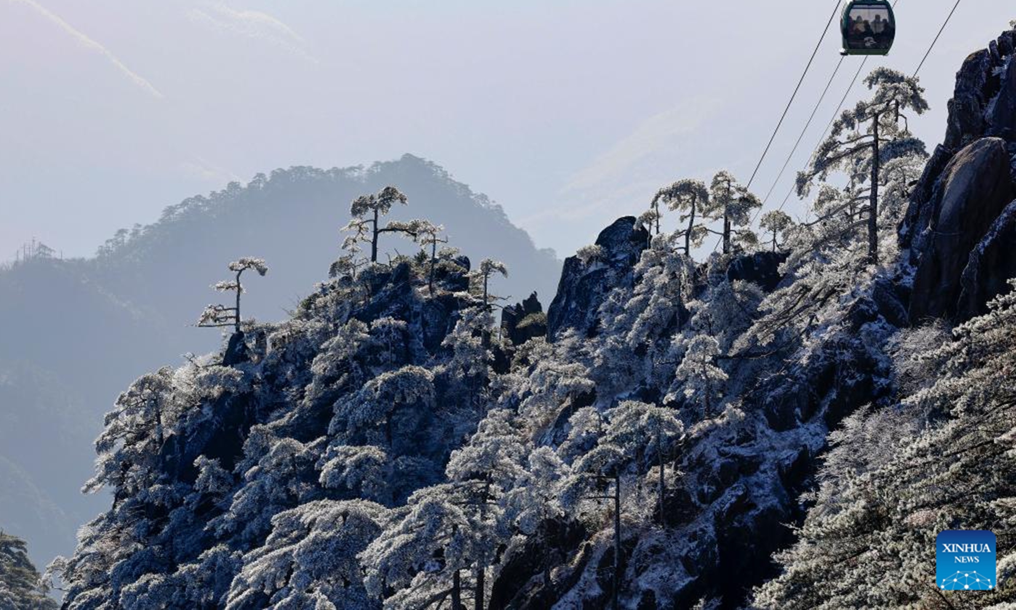 Scenery of Huangshan Mountain in China's Anhui - Global Times