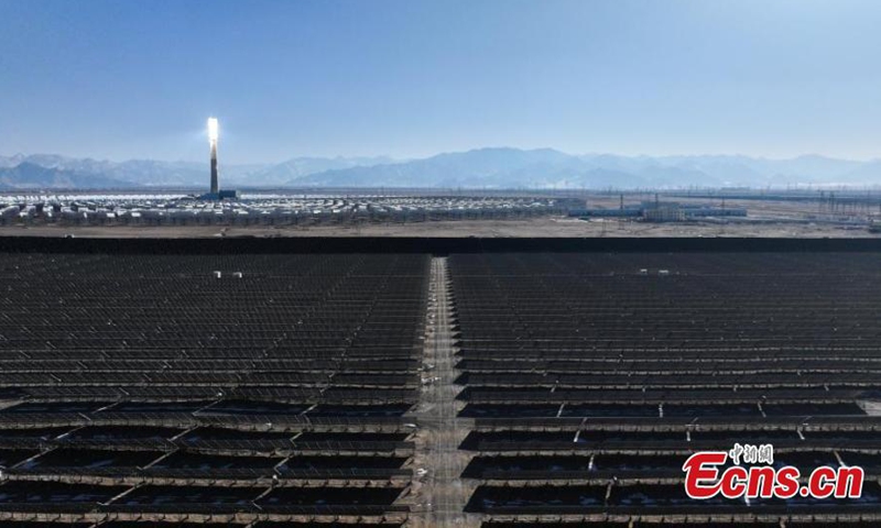 A visit to the world's first wind-solar-heat storage project in Qinghai ...