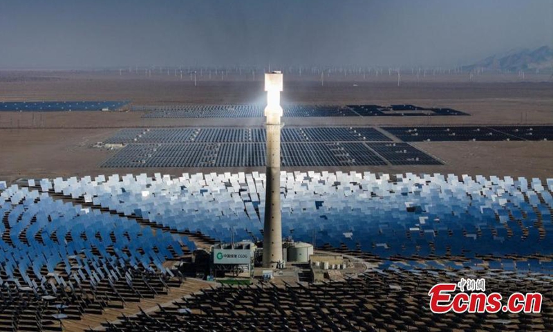 A visit to the world's first wind-solar-heat storage project in Qinghai ...