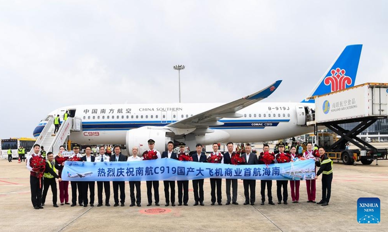C919 makes successful commercial flight on Guangzhou-Haikou Route ...