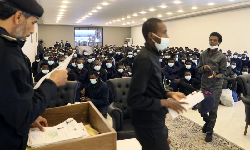 Libya deports migrants to Niger across land border - Global Times