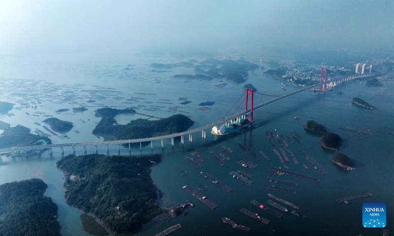 Longest cross-sea bridge in China's Guangxi opens to traffic - Global Times