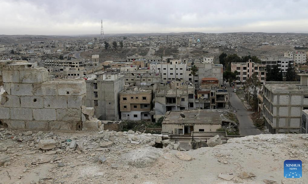 View of war-torn Daraa city in Syria - Global Times