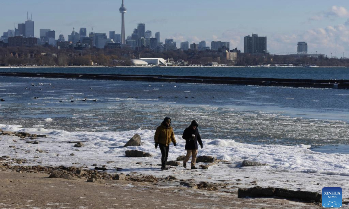Extreme cold warning issued in Toronto, Canada - Global Times