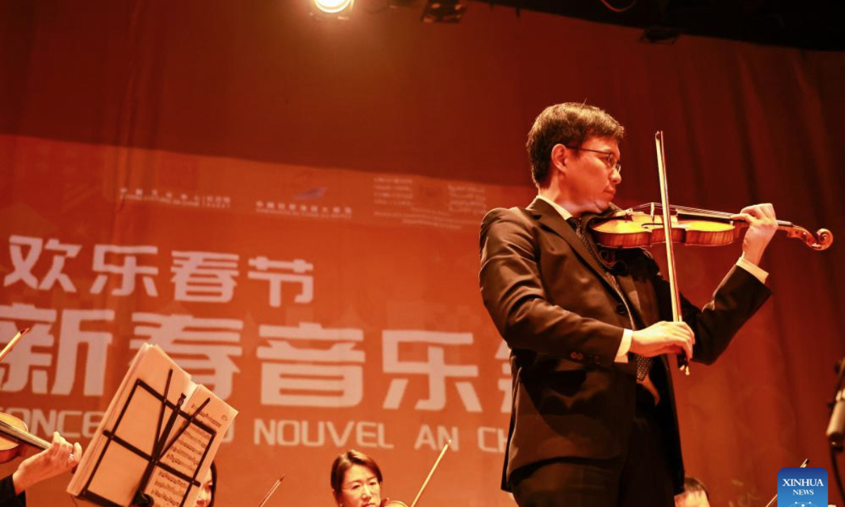 Concert celebrating upcoming Chinese Spring Festival held in Morocco ...