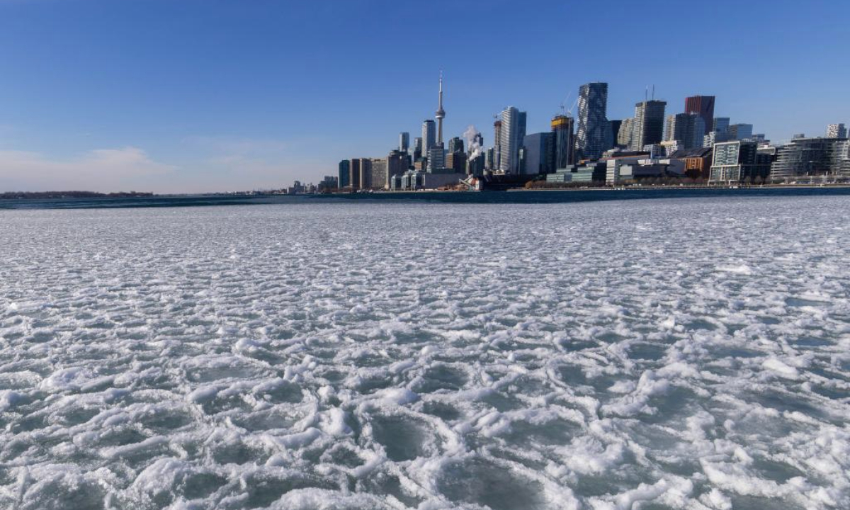 Extreme cold warning issued in Toronto, Canada - Global Times
