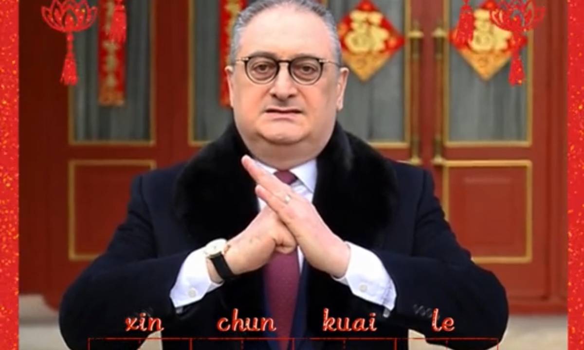 Chinese New Year greetings from Russian Ambassador to China - Global Times