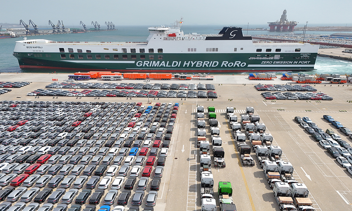 Eco-friendly ro-ro vessel - Global Times