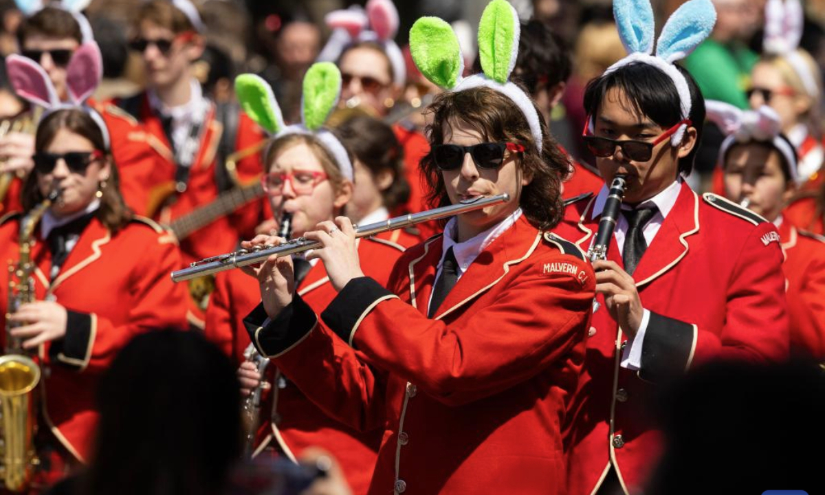 In pics: 2025 Toronto Beaches Lions Easter Parade - Global Times