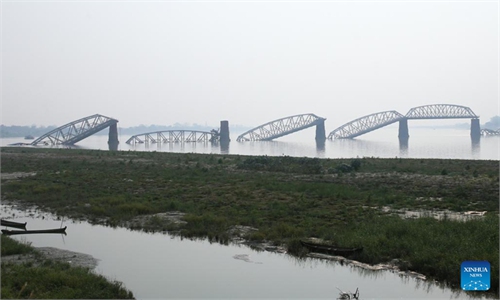 Ava Bridge collapses after earthquake near Mandalay, Myanmar - Global Times