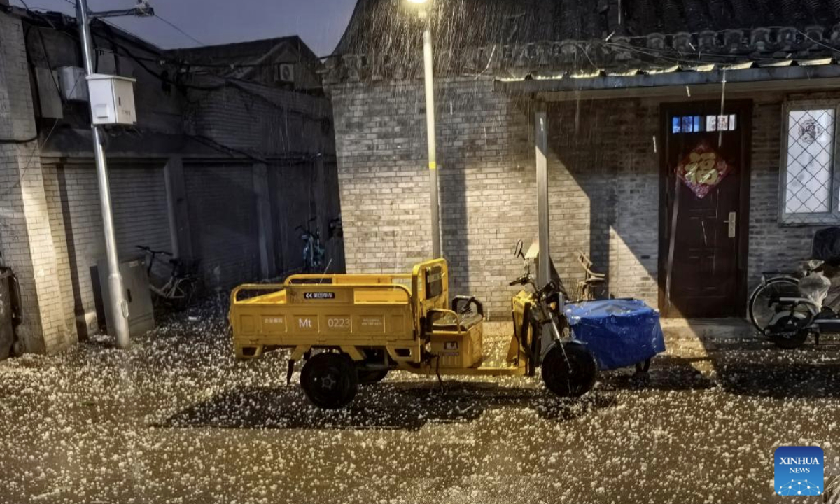 Parts of Beijing see strong winds, thunderstorms - Global Times