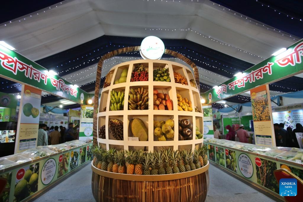People visit fruit fair in Dhaka, Bangladesh - Global Times