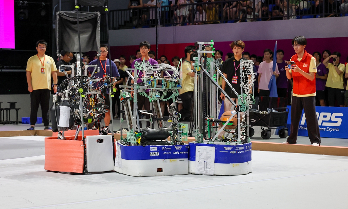 Robot b-ball - Global Times