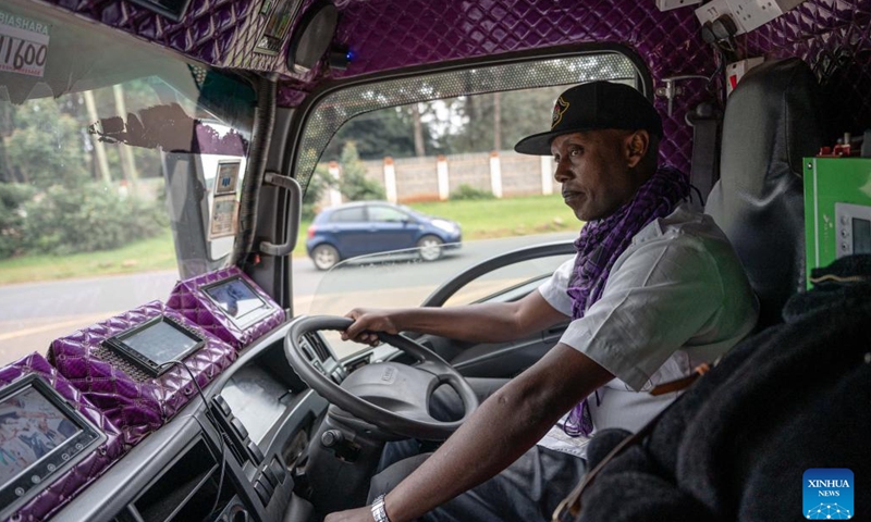 "Matatu" in Nairobi, Kenya - Global Times