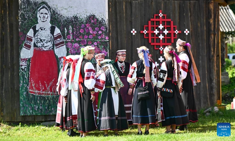 Seto Kingdom celebration held in Saatse village of Setomaa county ...